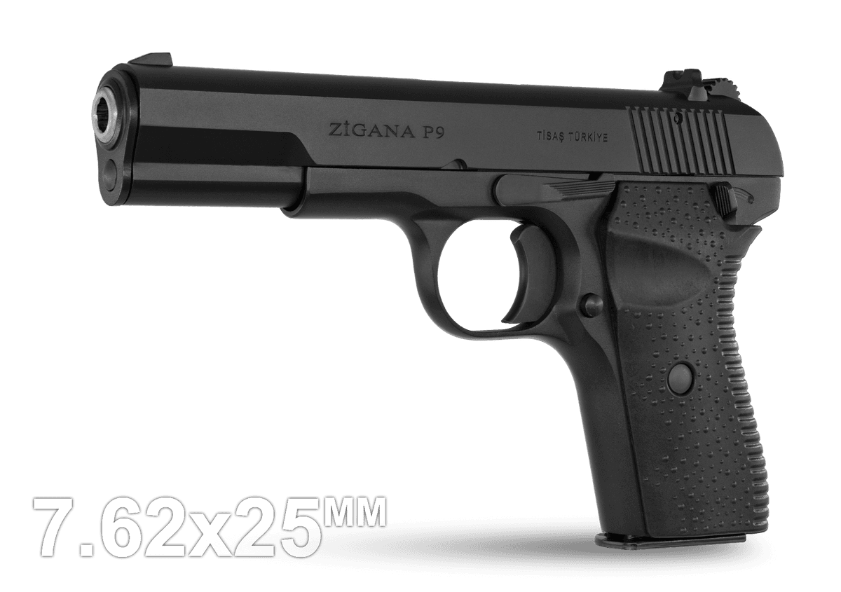 Zigana P9 Black - TİSAŞ | Trabzon Silah Sanayi A.Ş.