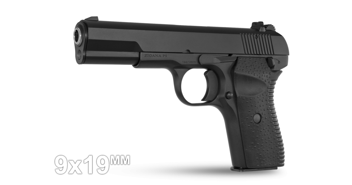 Zigana P9 Black - TİSAŞ | Trabzon Silah Sanayi A.Ş.